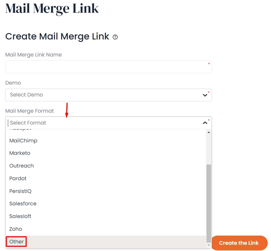 Intro to Creating a Mail Merge Demo Link