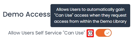 Setting Up Your Demo Library