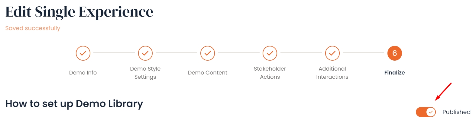 Setting Up Your Demo Library