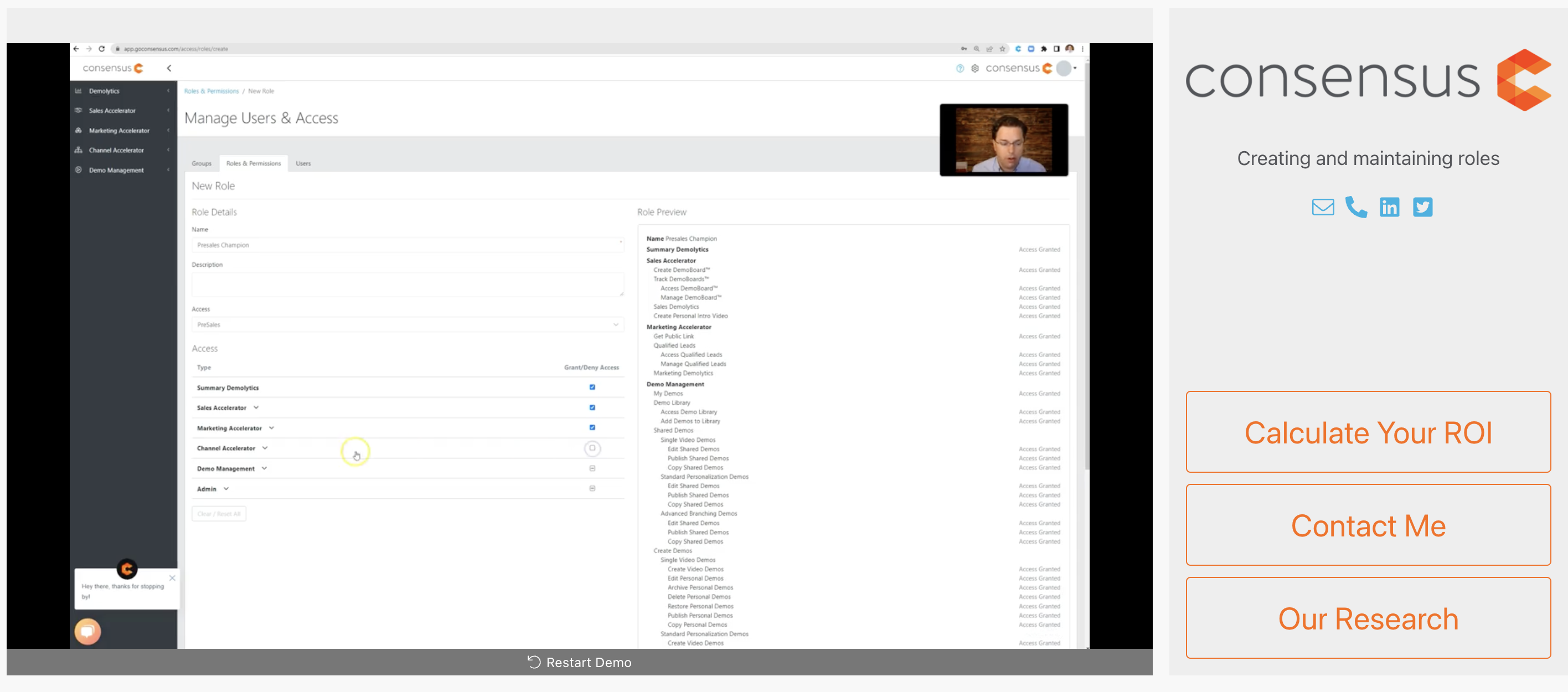 How to Create a Standard Demo